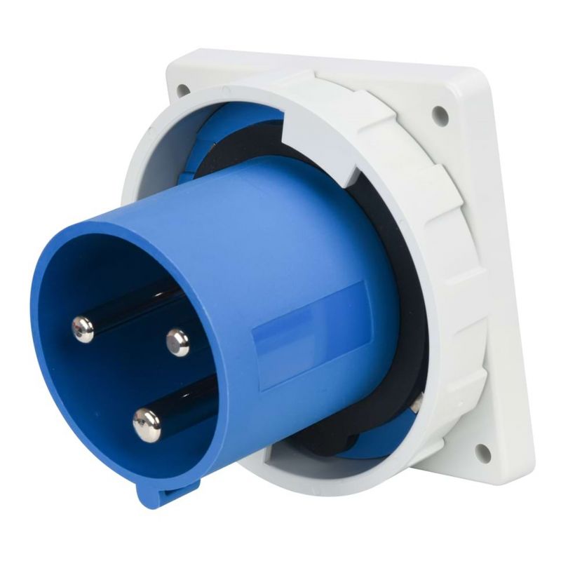 IP67 125A 3P 230V 6h CEE Einbaustecker